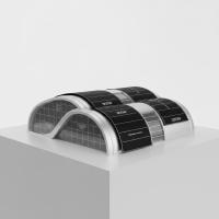 China Flexible PV Panels 800W 860W 2000W BIPV Solar Building Modules with Temperature Coefficient and Lightweight Design for sale
