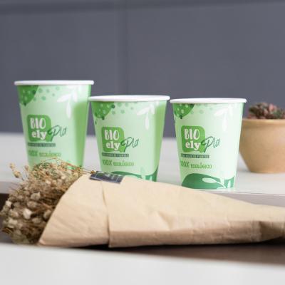 China Biodegradable Custom Printed Espresso Paper Cup Pla for sale