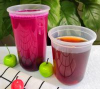 China 90 Caliber 360ml Outdoor Dull Polish Plastic Cups Transparent Frosted With Lids for sale