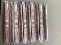 China 21CM -24CM TENSOGE Dispossiable Bamboo Chopsticks with full  paper wrapped  for Chinese Food for sale