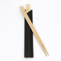 China Natural Bamboo Disposable Chopsticks Custom Printed 23CM for sale