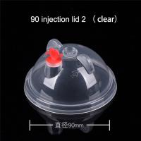 China 90MM Plastic Lid Disposable Leakproof Milk Tea Ice Drink Injection Molding Lid for sale