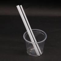 China Drink And Milk Tea PLA Disposable Straws 6*230 for sale