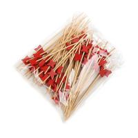 China Bbq Accessories Long Bamboo Skewers Stick Bamboo Appetizer Toothpicks Of Sticks for sale