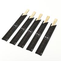 China Customized Sushi Custom Logo Bamboo Chopsticks Individual Wrapping for sale