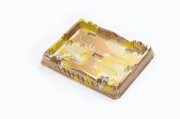 China Sushi Transparent Bakery Boxes Buffet Trays Charcuterie Boxes With Clear Lids Disposable Platter Trays for sale
