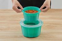 China Durable Disposable Microwave Takeaway PP Delivery Box Food Meal Preparation Container for sale