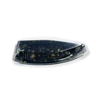 China Japanese High Grade Disposable Boat Sushi Sashimi Salmon Platter To Go Packing Box for sale