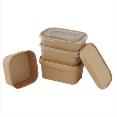 China Food Packaging Paper Take Away Box Waterproof And Oil Proof Aluminum Foil Disposable Lunch Box Ideal For Catering And Takeout Services for sale