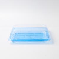 China BH00-11 food container Takeaway Packaging Box Plastic For Good Food Plastic BLUE Disposable Sushi box for sale
