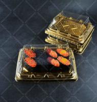 China Traditional Japanese Sushi Box in Plastic for Food and Fruit Service for sale