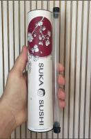 China sushi tube ，Packaging sushi tray,tuituile sushi paper packing,tube and straw，Trendy tube-shaped sushi box. for sale