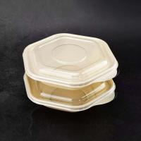 China New Hexagonal Salad Takeout Box Launch | Trendy 