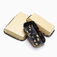 China Greaseproof Sushi Packaging Boxes Custom Design Sushi Paper Food Disposable Paper Container Box with Pet Lid for sale