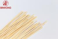 China Length 12cm Round Natural Bamboo Barbeque Skewers for sale