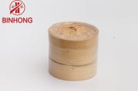 China Handmade Natural Bamboo Steamer Basket 10 Inch 2 Tier With Accessories for sale