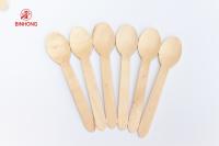 China No Toxins 160mm Wooden Disposable Forks For Party for sale