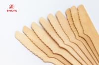 China Natural Eco Friendly Wooden Disposable Biodegradable Cutlery Wood Knife Fork Set for sale