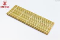 China Easy Use Natural Bamboo 21cm*24cm Sushi Rolling Mat for sale