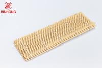 China Easy Use Natural Bamboo 21cm*24cm Sushi Rolling Mat for sale