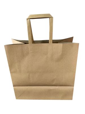 China Custom Printed Brown ISO9001 Kraft Paper Sacks for sale
