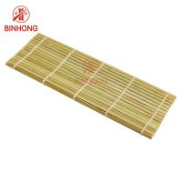 China Handmade Mao Bamboo 24*24cm Sushi Rolling Mat for sale
