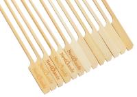 China Eco Friendly Disposable 3mm Mao Bamboo BBQ Sticks for sale