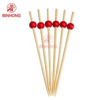 China Customized 2.5mm Beaded Toothpicks For Fruit for sale