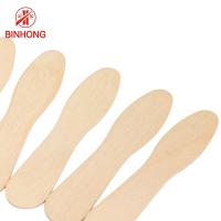 China Disposable Grade A 14cm Popsicle Wooden Sticks for sale