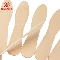 China Disposable Grade A 14cm Popsicle Wooden Sticks for sale