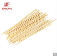 China Eco Friendly Disposable 3mm Bamboo BBQ Sticks for sale