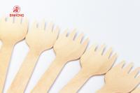 China 100% Birch Wooden Disposable Biodegradable Cutlery Sets Durable Compostable for sale