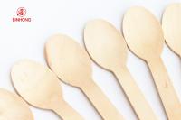 China 100% Birch Wooden Disposable Biodegradable Cutlery Sets Durable Compostable for sale