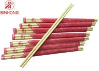 China Individually Package A Grade Round Disposable Bamboo Chopsticks for sale