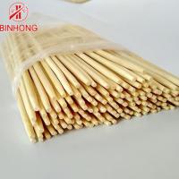 China Round Nature Color 18cm Disposable Bamboo Chopsticks for sale