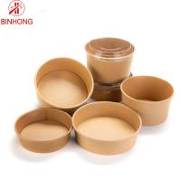 China 100% Eco Friendly Take Away 1000ml Disposable Paper Containers for sale