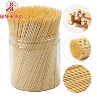 China Eco Friendly Custom Logo 7cm BBQ Bamboo Sticks for sale