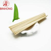 China Heat Resistance Disposable 8Inch Bamboo Barbecue Sticks for sale