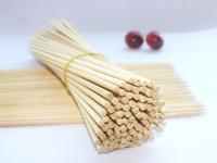 China Heat Resistance Disposable 8Inch Bamboo Barbecue Sticks for sale