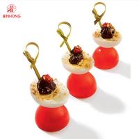 China Disposable Customized Logo 2.5mm Bamboo Knot Skewers for sale