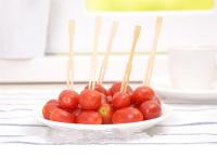 China Disposable Moso Bamboo 9cm Fruit Skewer Sticks for sale