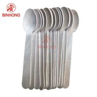 China Disposable Food Grade Smooth Biodegradable Wooden Spoons for sale