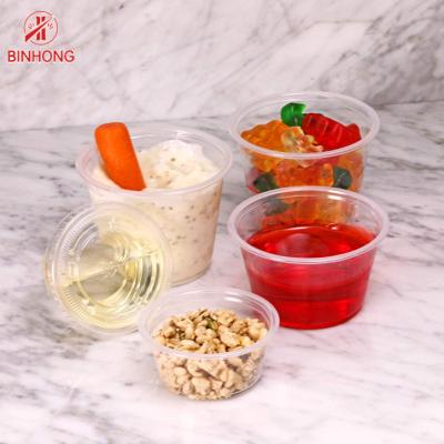 China Rolled Rim PP 5.5oz Disposable Dipping Sauce Containers for sale