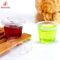 China Rolled Rim PP 5.5oz Disposable Dipping Sauce Containers for sale