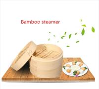China 10 Inch Bamboo Steamer Basket for sale