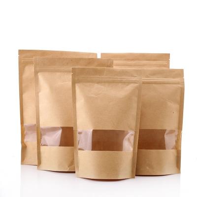 China Zip Lock ISO9001 Kraft Paper Bag for sale
