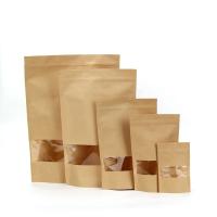 China Zip Lock ISO9001 Kraft Paper Bag for sale