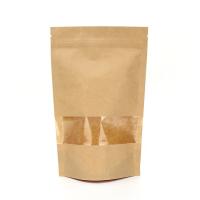 China Zip Lock ISO9001 Kraft Paper Bag for sale
