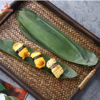 China Vacuum Packed 9cm Green Color Leaf For Decoration for sale