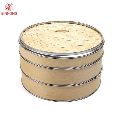 China 41cm Bamboo Steamer Basket for sale
